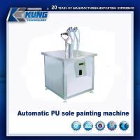 China Automatic Painting PU Shoe Making Machine 2 Stations For Spraying for sale