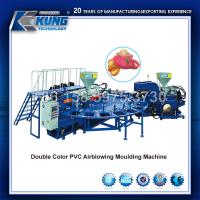 China 24 Stations Double Color PVC Air Blowing Injection Shoe Molding Machine for sale
