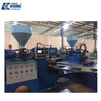 China Rotary Type 2 Color PVC/TPR Sole Making Slipper Making Jelly Making Air Blowing Machine for sale