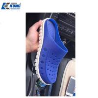 China Rotary Type 2 Color PVC/TPR Sole Making Slipper Making Jelly Making Air Blowing Machine for sale