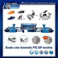 China 20 Station Pvc Shoe Injection Moulding Machine , 2 Color DIP Injection Machine for sale