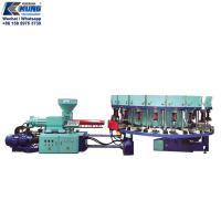 China 20 Station Pvc Shoe Injection Moulding Machine , 2 Color DIP Injection Machine for sale
