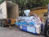 China Big Outsole Pvc Air Blowing Injection Machine 2.3*1.5*2.1m for sale