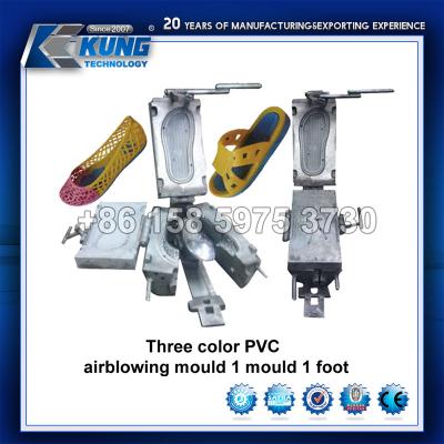 China PVC Directly Injection Shoe Mould PVC Air Foaming Mold for sale