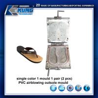 China High Quality Single Color 1 Mould 1 Foot PVC Airblowing Slipper Shoe Mould for sale