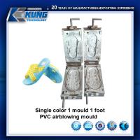 China Best Price Single Color 1 Mould 1 Pair PVC Airblowing Outsole Mould Shoe Mould for sale