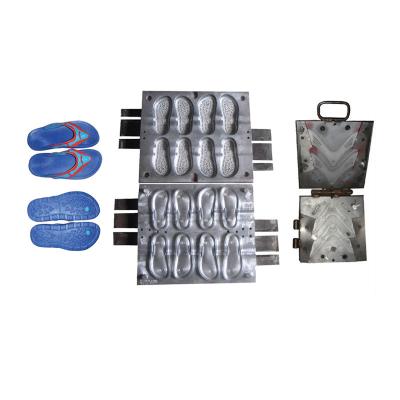 China High Quality EVA Foaming Slipper Shoe Sole Mould 1 Mould 4 Pairs for sale