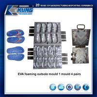 China High Quality EVA Foaming Slipper Shoe Sole Mould 1 Mould 4 Pairs for sale