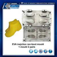 China EVA Injection Shoe Sole Mould 3 Pairs Standard Exported Packing for sale