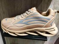 China 3D Woven Mesh Semi Finished Sports Synthetic Upper Material For Teenagers Washable for sale