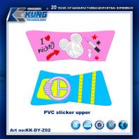 China PVC Sticker Upper Shoe Making Components For Slipper Hot Selling for sale