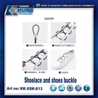 China Lace And Buckle Shoe Making Components Unisex Mixed Color for sale