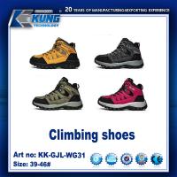 China Anti Slip Outdoor Rubber Hiking Climbing Shoes Wearable for sale