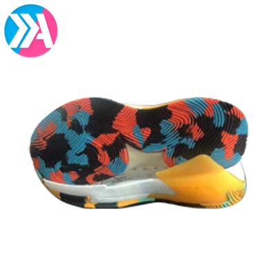 China Fashion Shoe Making Components EVA Rubber Sole No Lining for sale