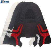 China Latest New Style 3D Woven Mesh Semi-Finished Sports Shoe Upper Teenagers Washable Simplicity Vamp Part for sale