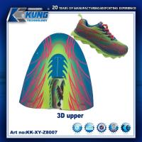 China Knitting Colorful Sport Upper 3D Flyknit Shoes Uppper for sale