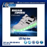 China Size 39-45 Nylon LED Shoe Making Materials Laces Not Waterproof for sale