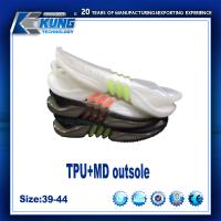 China Colored Shoe Sole Material Sheets , TPU MD Non Slip Outsole for sale