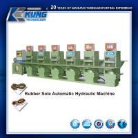 China Hydraulic Canvas Shoe Making Machine , Vertical Rubber Die Cutting Machine for sale