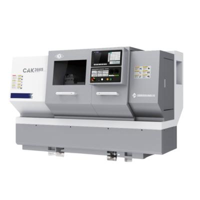 China High Precision Flat Bed CNC Lathe Machine CAK5085 Horizontal Metal Cutting Lathe for sale