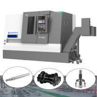 China SMTCL High Rigidity Hard Rail CNC Turning Center HTC40Sm A2-8 Spindle Heavy Cutting CNC Turning Center for sale