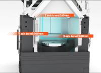 China SMTCL 5 Axis Vertical Machining Center VMU80P Artificial Mineral Cast Stone Bed Column Machining Center for sale