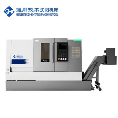 China CNC Turning Center T5.2-500Q Pump Rotor Shaft Processing SMTCL CNC Lathe for sale