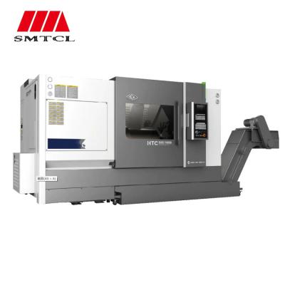 China Heavy Duty Hard Rail SMTCL CNC Lathe HTC50P 3 Axis CNC Milling With Live Tools CNC Lathe for sale