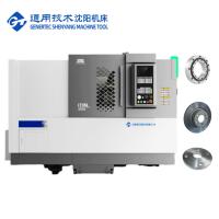China Slant Bed CNC Lathe Horizontal 8 Station Servo Turret IT35L Hard Machining Metal SMTCL CNC Lathe for sale
