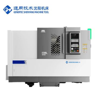 China Horizontal CNC Lathe Metal Lathe IT35L CNC Milling Machine SMTCL Slant Bed CNC Lathe for sale