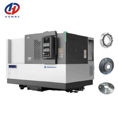 China Horizontal CNC Lathe IT35L Horizontal 8 Station Servo Turret FANUC Drive SMTCL Slant Bed CNC Lathe for sale