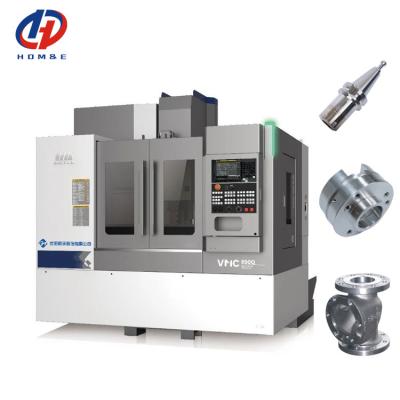 China 3 Axis Vertical Machining Center Aluminum Machining VMC850Q 4 Axis CNC Milling Machine Fanuc CNC VMC for sale
