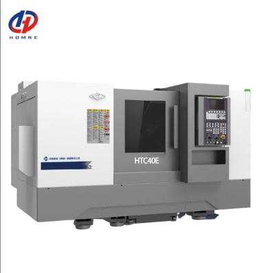 China CNC Lathe HTC40E High Precision CNC Horizontal Lathe 30 Degree Slant Bed CNC Turning Lathe for sale