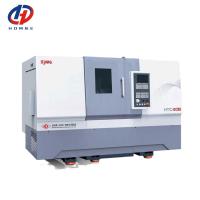 China FANUC High Rigidity High Torque CNC Lathe HTC40B 45 Degree Integral Slant Bed CNC Lathe For Metal for sale