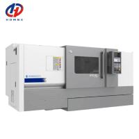 China Large CNC Lathe HTC40P Sliding Guide Rail Fanuc Lathe 12 Station Turret Slant Bed CNC Lathe for sale