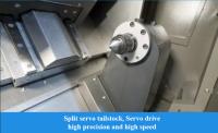 China Slant Bed CNC Lathe Linear Guide T5.2-500Q BMT55 Max. Turning Diameter 360mm SMTCL CNC Feeder Lathe for sale