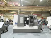 China SMTCL CNC Turning Center Long-span Spindle HTC40Hm BMT55 Servo Power Turret CNC Turning Center With Y Axis Bar Feeder for sale
