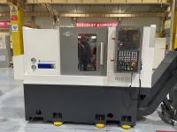 China Slant Bed CNC Lathe HTC30H High-Precision Processing Of Various Small-Sized Parts CNC Lathe Bar Feeder for sale