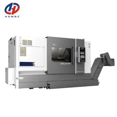 China SMTCL CNC Lathe Machine HTC50B FANUC System Horizontal 12 Station Servo Turret Slant Bed CNC Lathe for sale