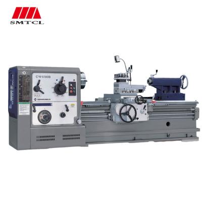 China SMTCL Universal Lathe CW6263B High Performance Large Gap Bed Lathe Horizontal Manual Lathe for sale