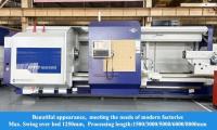 China SMTCL SYMG High Rigidity High Speed CNC Lathe HTC125 Large Horizontal Flat Bed CNC Lathe for sale