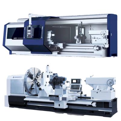China SMTCL SYMG High Rigidity High Speed CNC Lathe HTC125 Large Horizontal Flat Bed CNC Lathe for sale