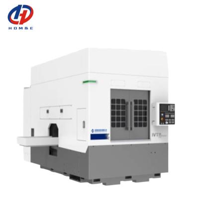 China SMTCL Inverted Vertical Lathe IVT45 Spindle Gripping Automatic Loading And Unloading Vertical CNC Lathe for sale