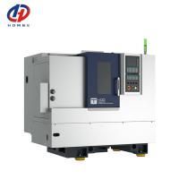 China CNC Automatic Lathe T400 High Rigidity Linear Guide Rails Servo Turret GSK Metal CNC Slant Bed Lathe for sale