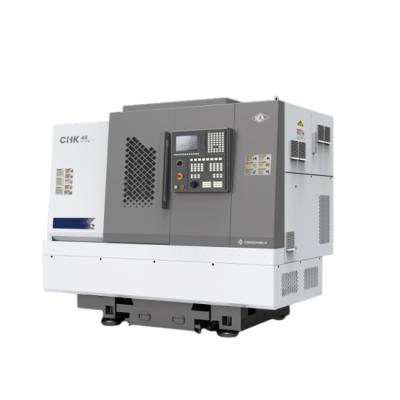 China CNC Lathe CHK46 Gang Type Tool Post Precision Cutting Slant Bed CNC Turning Lathe Machine for sale