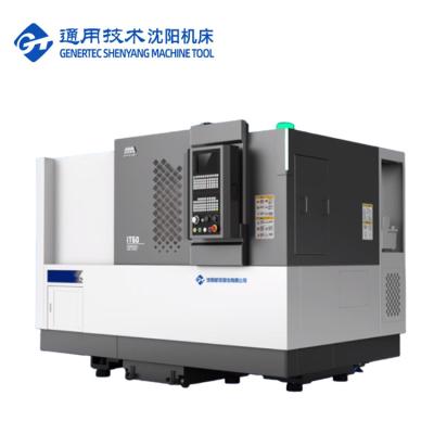 China SMTCL CNC Lathe IT35L Metal Bearing Machining Large Span Spindle CNC Lathe Machine for sale