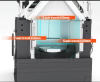 China SMTCL 5 axis Machining Center VMU40H Max. Allowed Loading 300kg 5 Axis Linkage Vertical Machining Center for sale