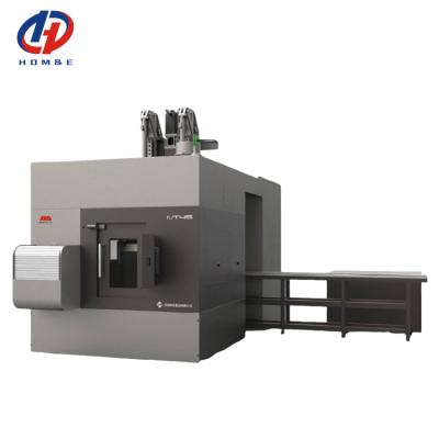 China Automatic Loading and Unloading Inverted Vertical CNC Lathe IVT45 Automated Production Line for sale