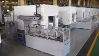 China Automatic Loading and Unloading Inverted Vertical CNC Lathe IVT45 Automated Production Line for sale