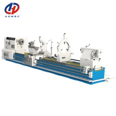 China Powerful Heavy Duty Lathe CW61125 Big Spindle Bore 130mm Ordinary Horizontal Engine Lathe for sale